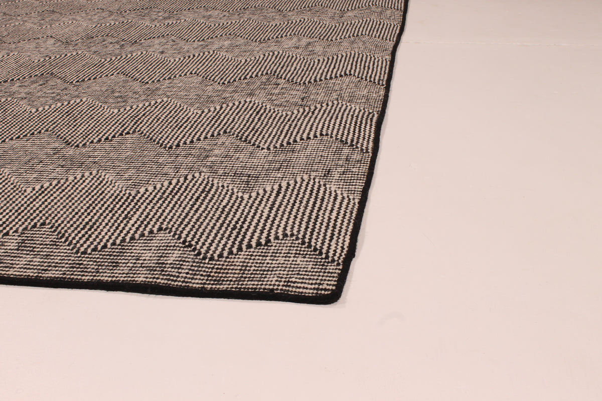 Flatwoven Rug Zig-Zag Design 7'9"X 9'9" – LIBERTY RUGS